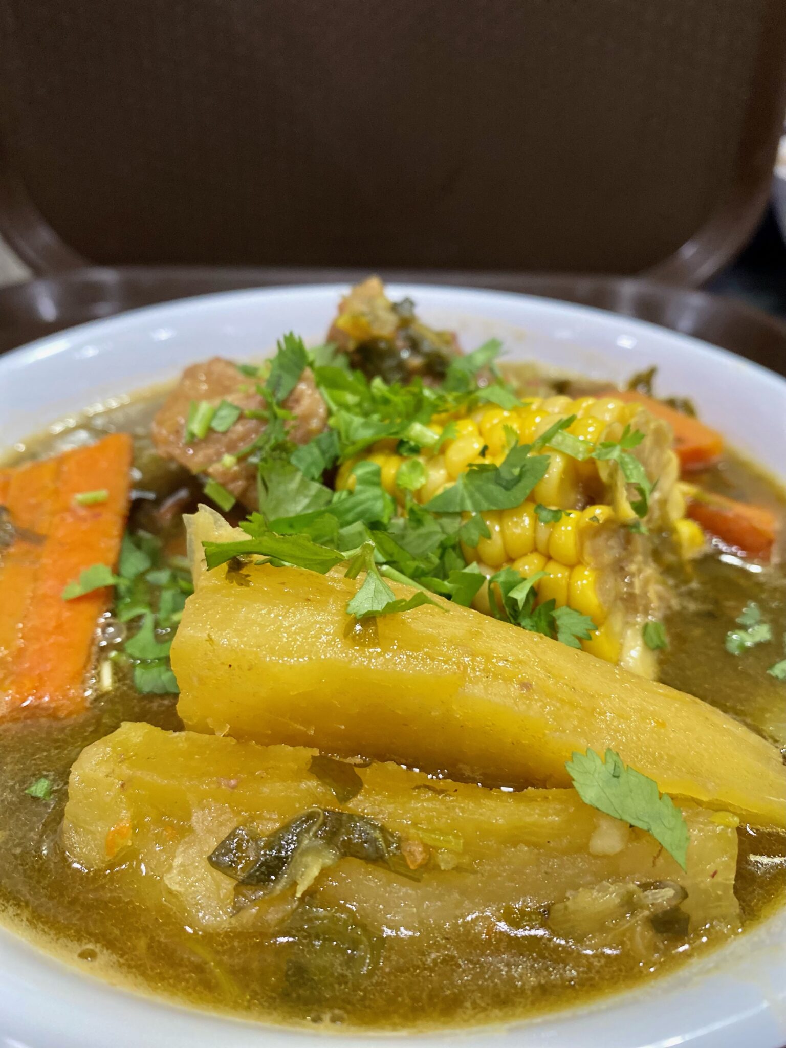 Sopa Res W/Plain Arepa - Viva las Arepas